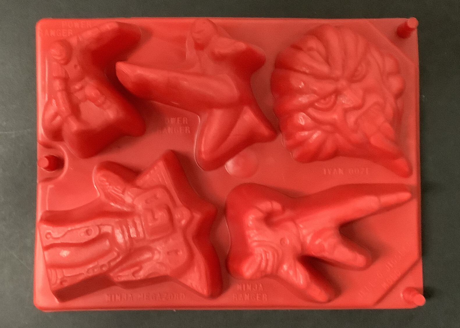 Jell-O Jiggler Mold Power Rangers Ninja Megazord Ivan Ooze Never Used ...