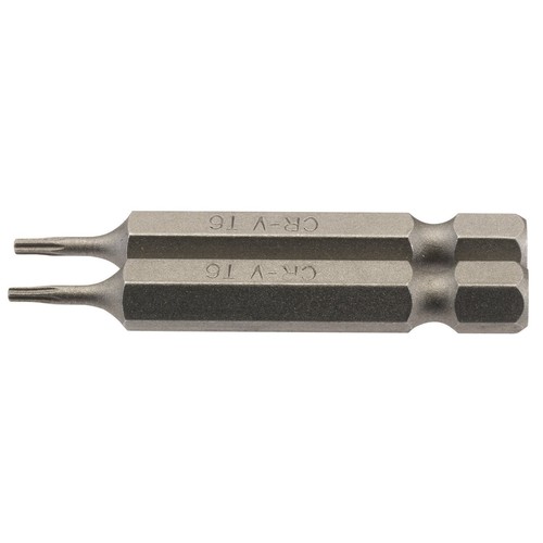 Draper T6 Screwdriver Bit 1/4" Hex 50Mm Long (Pack De 2) 66481 | eBay