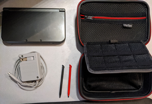 New Nintendo 3DS XL Gray, 32GB, Charger, Case, Extra Stylus - Tested ...