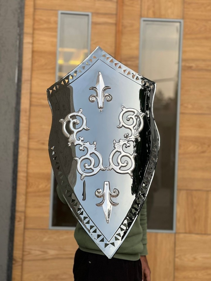 28" Medieval Shield Handmade Knight Armor Wall Display Decor ...