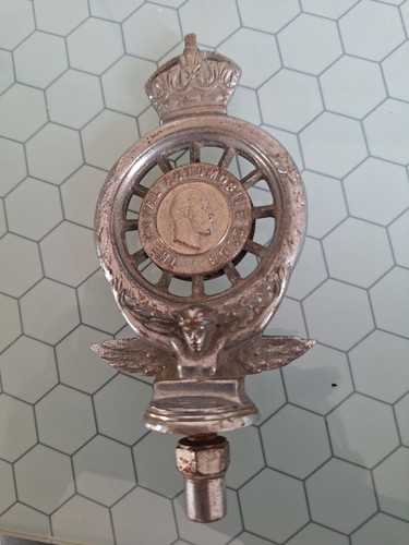 Vintage chrome and enamel RAC Metal Car Badge | eBay UK