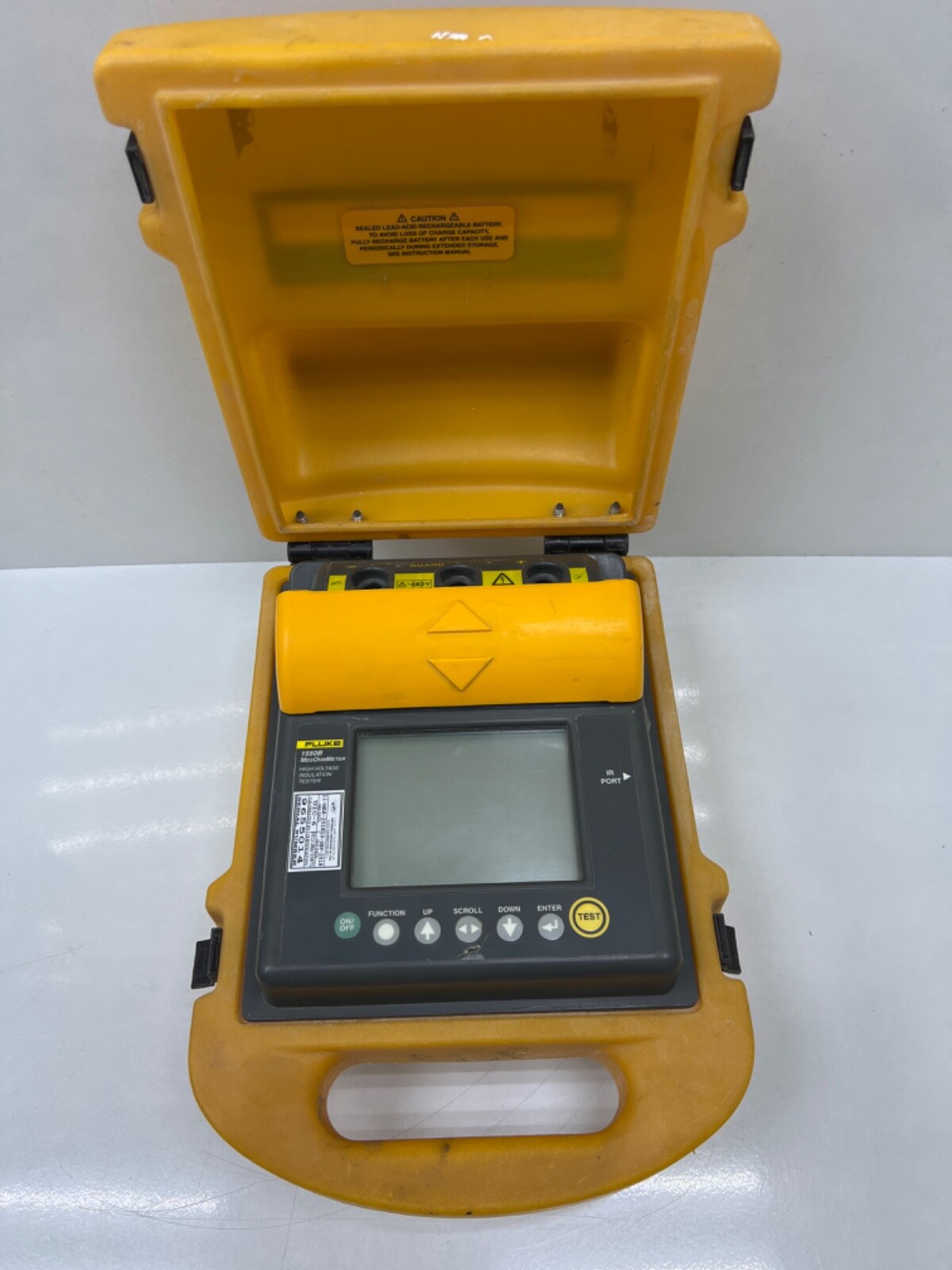 Fluke 1550B Insulation Tester Megger MegOhm Meter High Voltage ...
