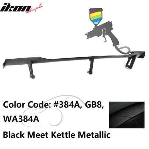 Fits 16-24 Camaro Trunk Spoiler Painted #GB8 WA384A Black Meet Kettle ...