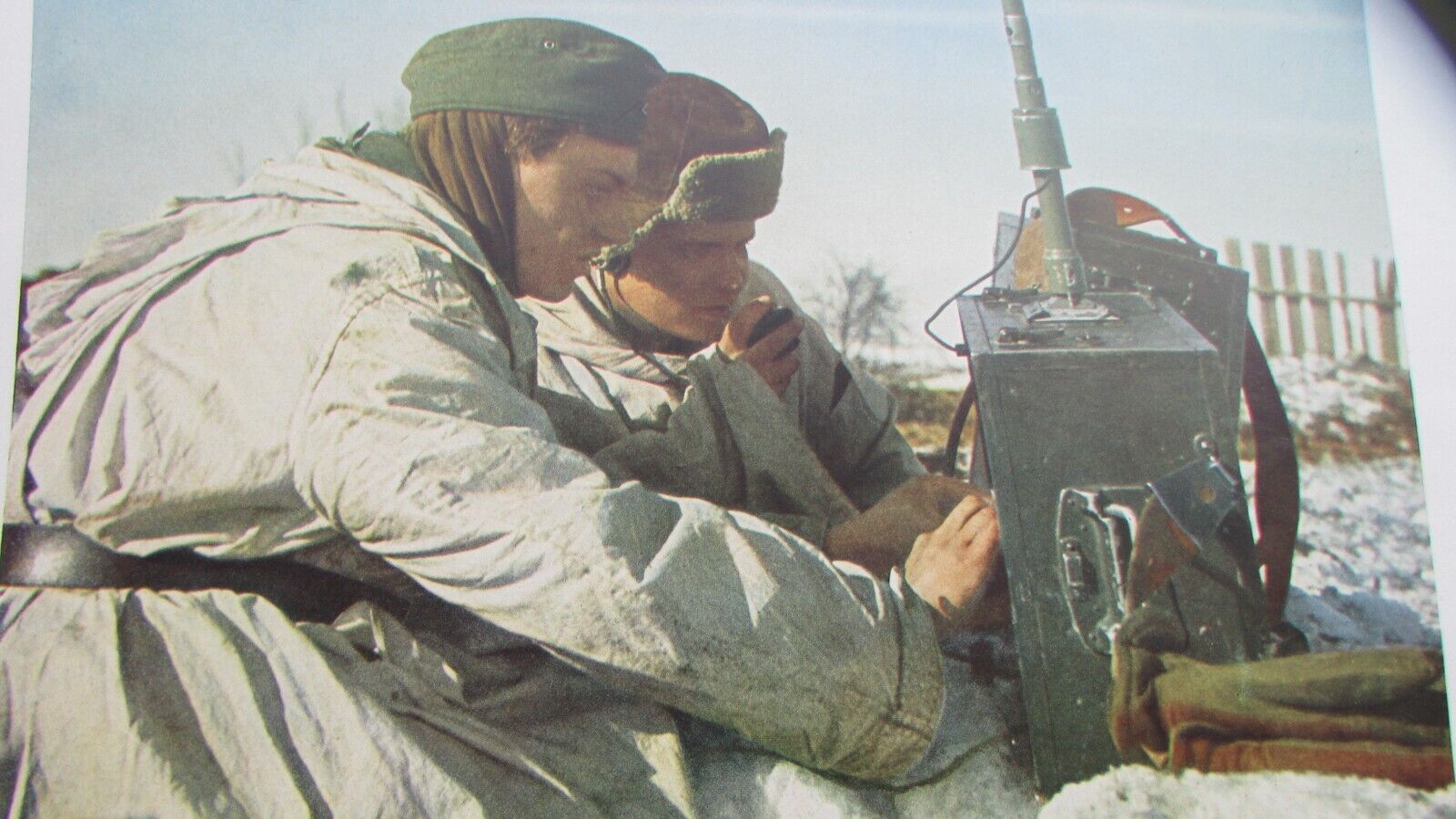 Original WW2 German Army Poster: Artillery Soldiers communicating on a ...