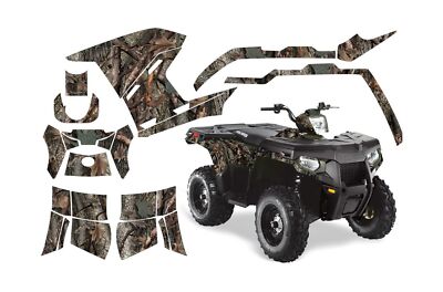 AMR Racing ATV Graphics kit Sticker Decal Compatible with Polaris ...