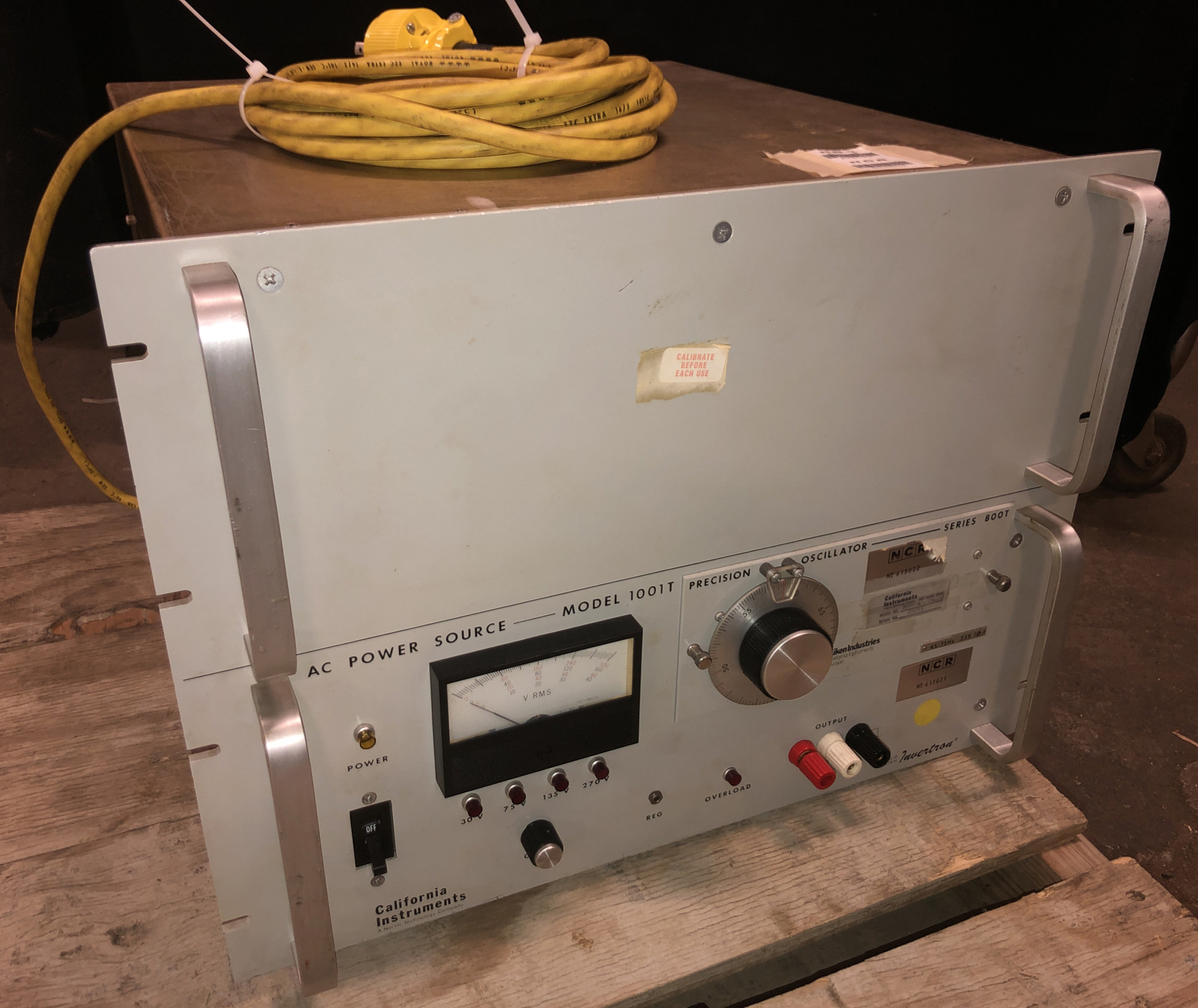 California Instruments Invertron 1001THR Power Source w/ 800T ...