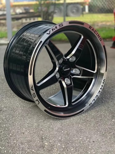 One VMS 17x10 V Star Polished Lip Rim Wheel 5x120 44ET For Camaro 2010 ...