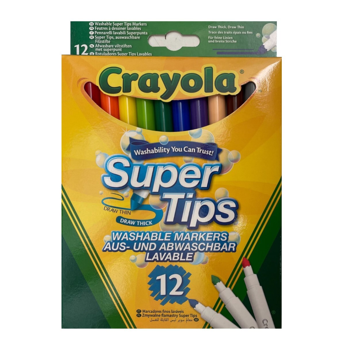 Marcadores Crayola Supertips