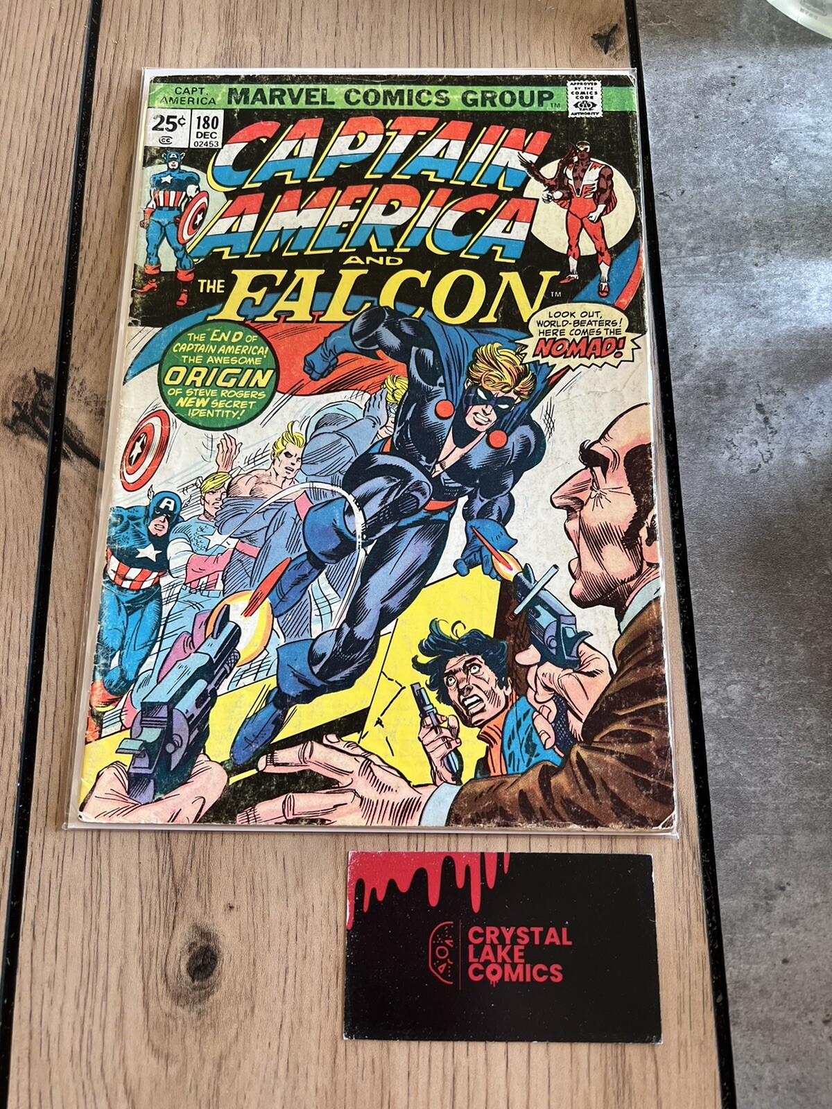 Captain America # 180 - 1st Steve Rogers as Nomad, Death of Viper 🔑 | eBay