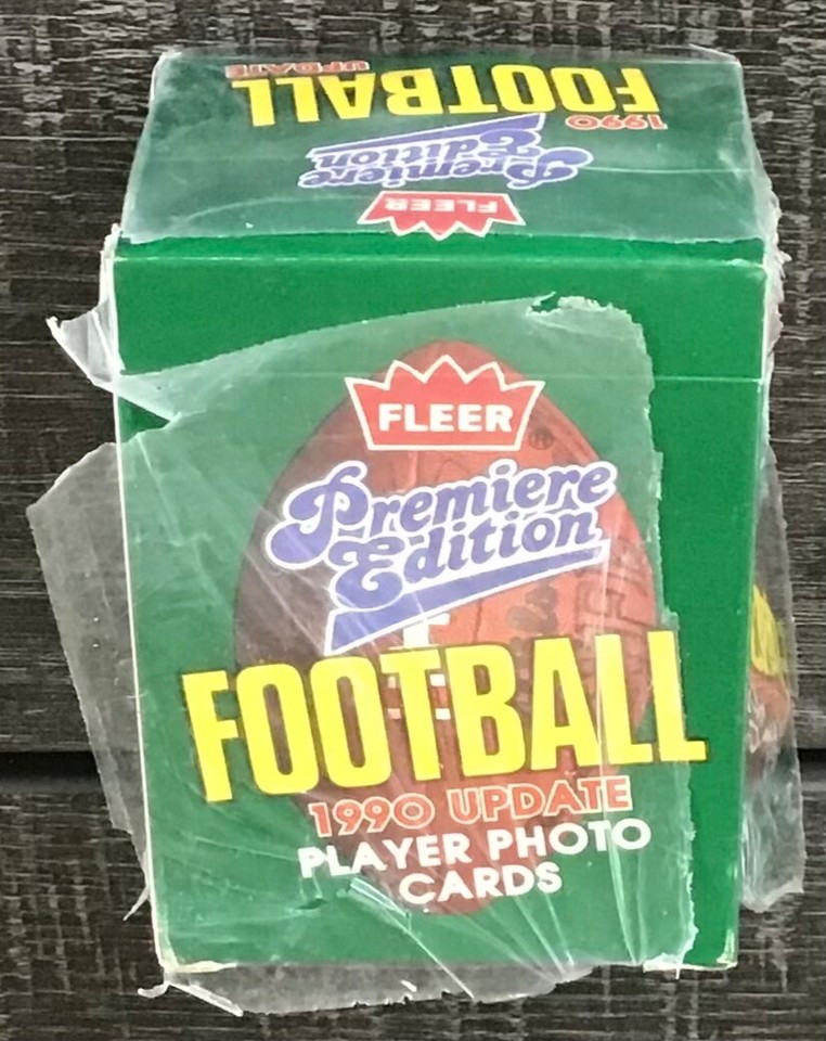 1990 Fleer Football Update Trading Cards Factory Sealed Box (Read) | eBay