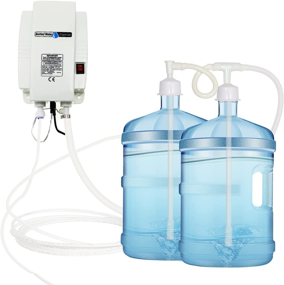 TDRFORCE Portable Bottled Water Dispenser Filter Purifier Pump System ...