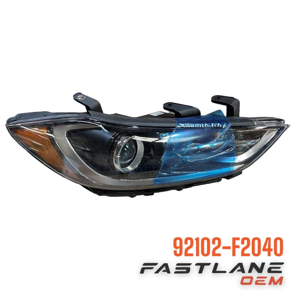 2016-2018 HYUNDAI ELANTRA HEADLAMP ASSEMBLY, RH NEW OEM 92102-F2040 | eBay