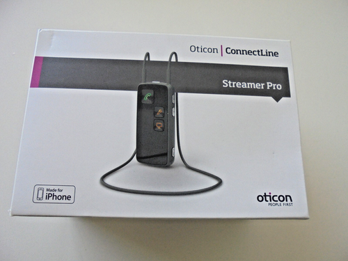 Oticon ConnectionLine Streamer Pro 1.2 | Wireless Remote Control Black ...