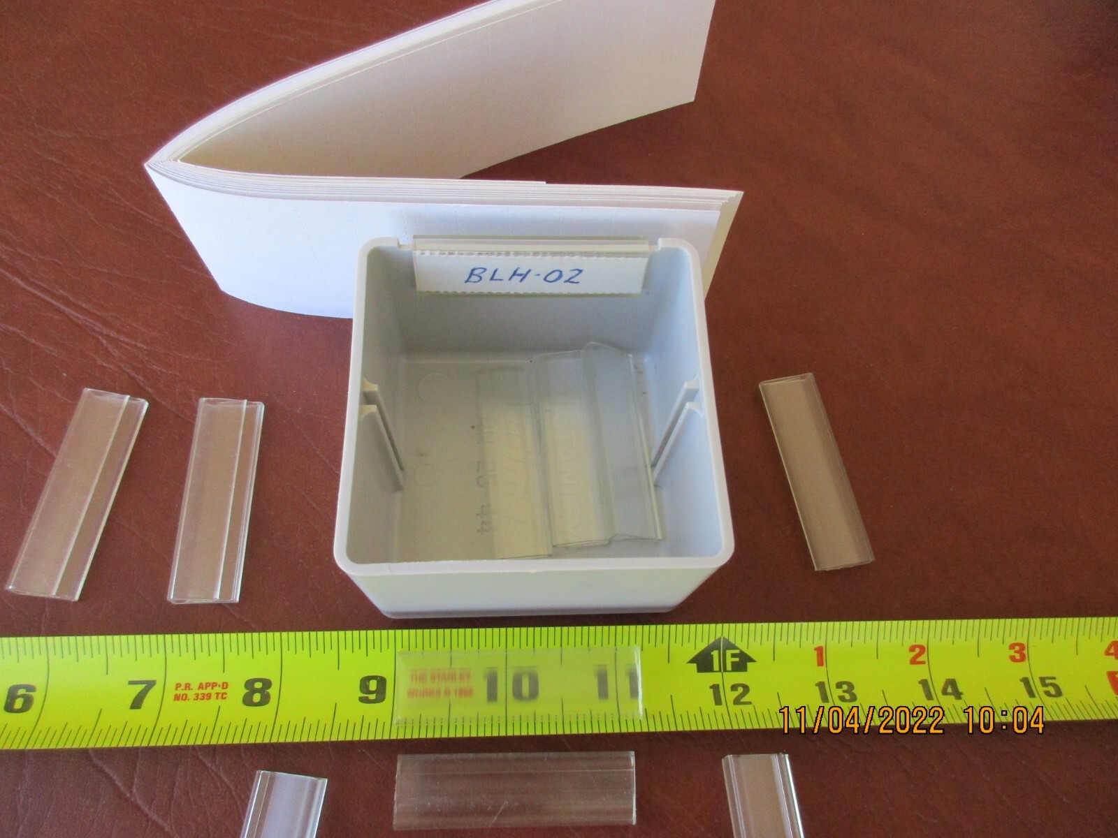 Vidmar New Style Bin Label Holder (PKG of 100 labels) | eBay