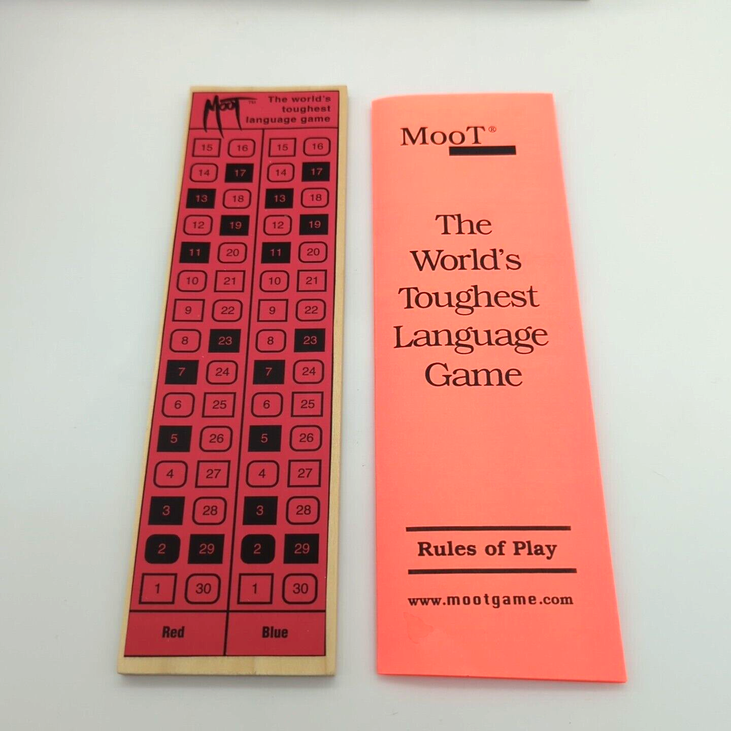 MooT The Worlds Toughest Language Game Complete Cards Board Blair Arts ...