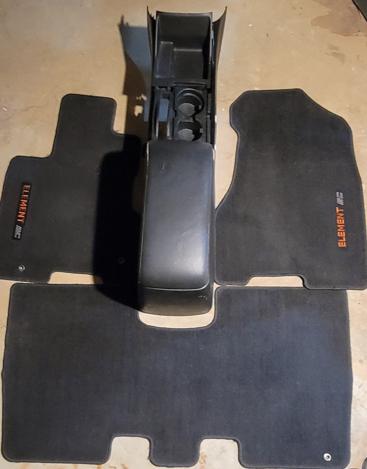 03-11 HONDA ELEMENT SC CENTER CONSOLE FULL COMPLETE SWAP KIT SET OEM ...