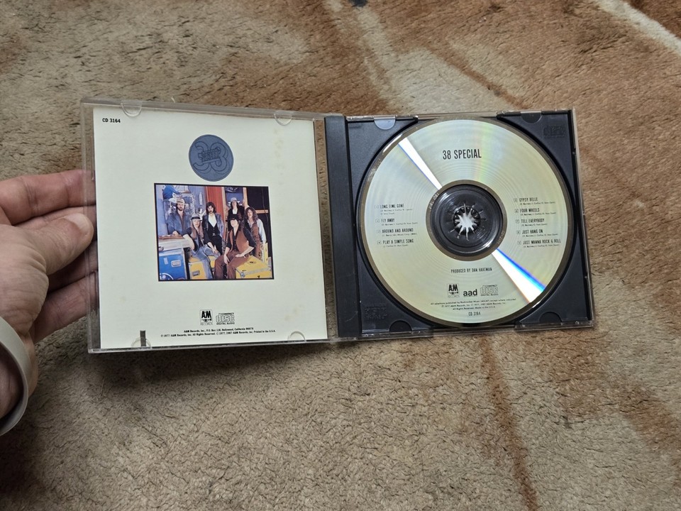 RARE OOP OUT OF PRINT MUSIC CD 38 SPECIAL SELF TITLED 1ST ALBUM 1977 A ...