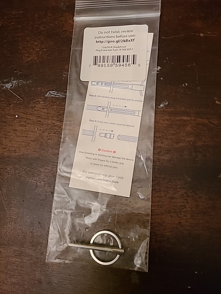 NEW iFixit IF145-333 GripStick Headphone Plug Jack Extraction Tool | eBay