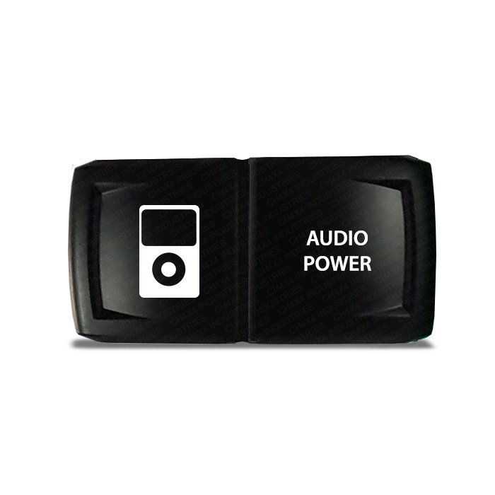 CH4X4 Marine Rocker Switch V2 Audio Power Symbol 3 | eBay