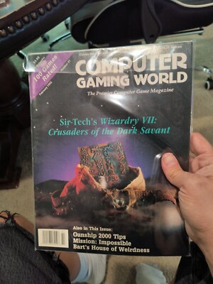 Computer Gaming World Magazine (CGW) (Feb 1992) Issue #91 Wizardry VII ...