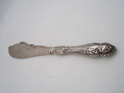 ENGLISH STERLING SILVER FISH SLICE 1840 SHEFFIELD HARRISON BROS ...