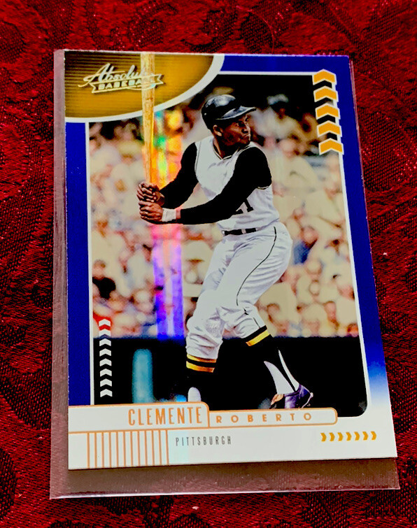 Roberto Clemente 2020 Absolute BLUE Refractor SP Card #88 , Pirates MLB ...