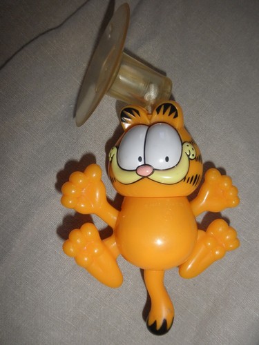 VINTAGE Paws "Garfield" Plastic Suction Cup Car Window Cling/Toy | eBay
