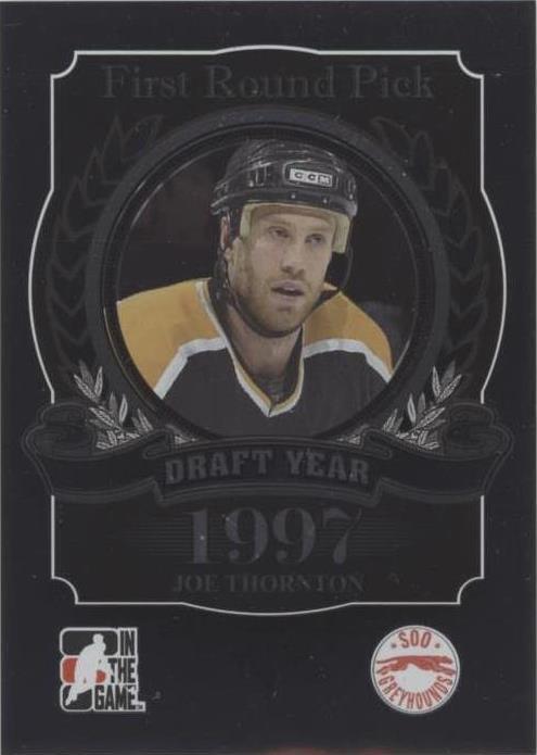 2013 In the Game Draft Prospects - Joe Thornton #112 Limited Variant ...