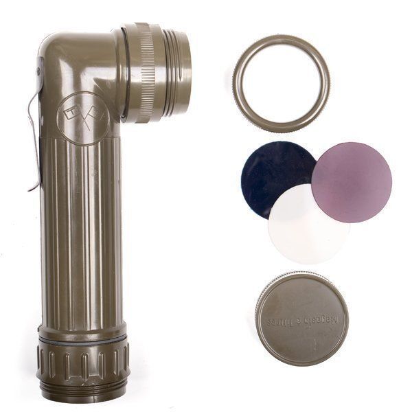 French OD TL122D Angle-Head Flashlight New Fast Free Shipping Authentic ...