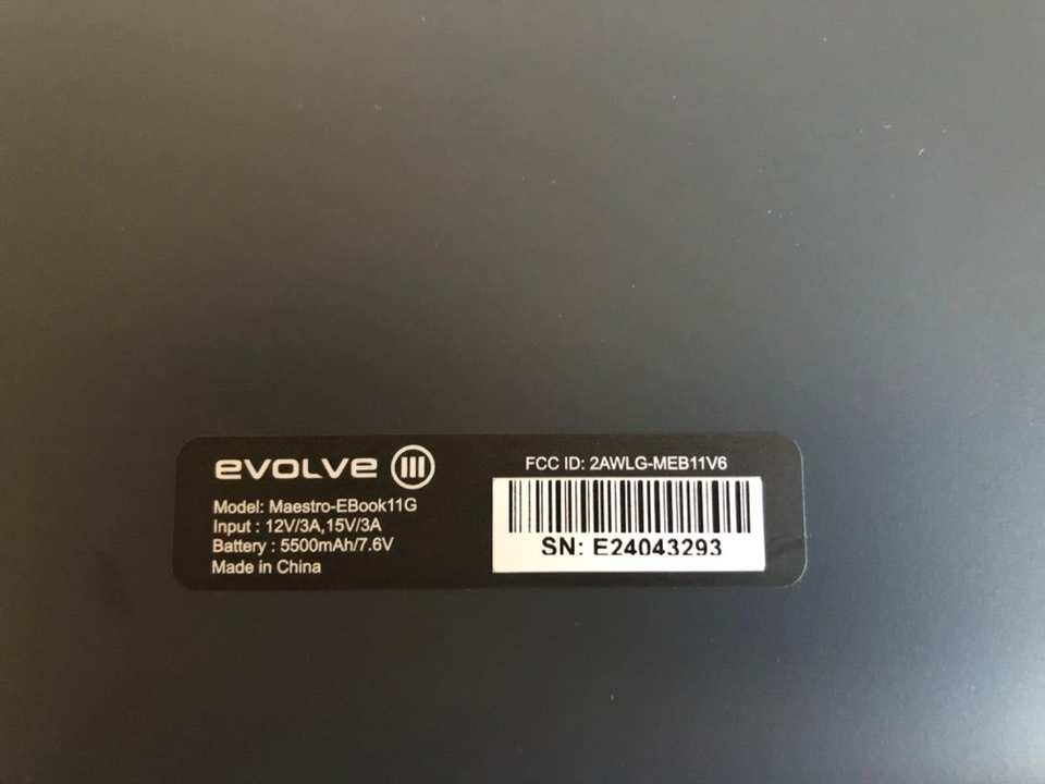 Evolve iii Maestro 11.6" Notebook PC 4GB 64GB Windows 10 1.1 GHz + BONUS case | eBay
