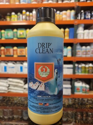 House & Garden Drip Clean - 500 ml - 0-0.18-0.60 Supplement Lowers Salt ...