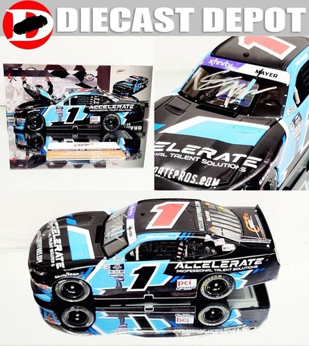 AUTOGRAPHED SAM MAYER 2023 ROAD AMERICA 300 WIN RACED VERSION ...