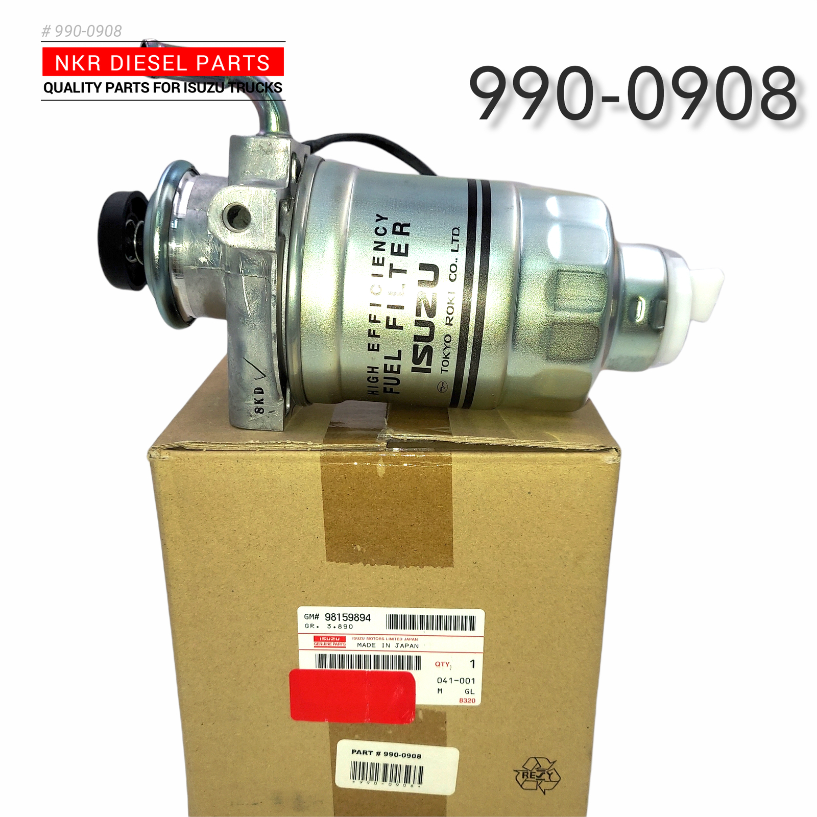 Fuel Water Sedimenter For Isuzu NPR 4JJ1 3.0L 11-16 New Oem | eBay