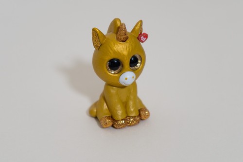 TY Beanie Boos - Mini Boo Figures Series 2 - GOLDEN UNICORN (2 inch ...
