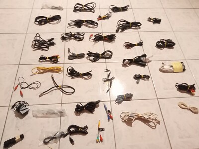 Cables/Connectors/adapters/Extensions treasure trove bundle 30+ | eBay