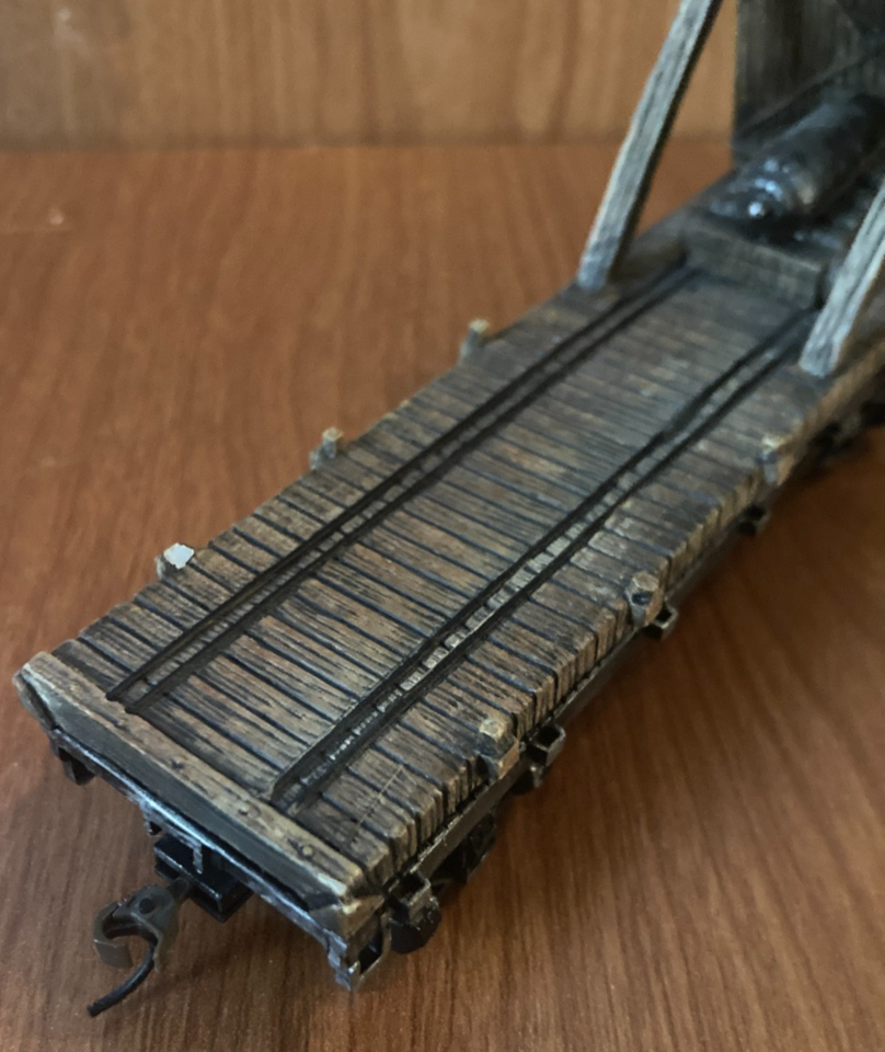 Bachmann Hawthorne Village Civil War Armored Train Rail Battery Car ...