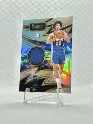 2024-25 Select JARED MCCAIN #SPK-MCC Sparks Patch Silver Holo Rookie RC ...