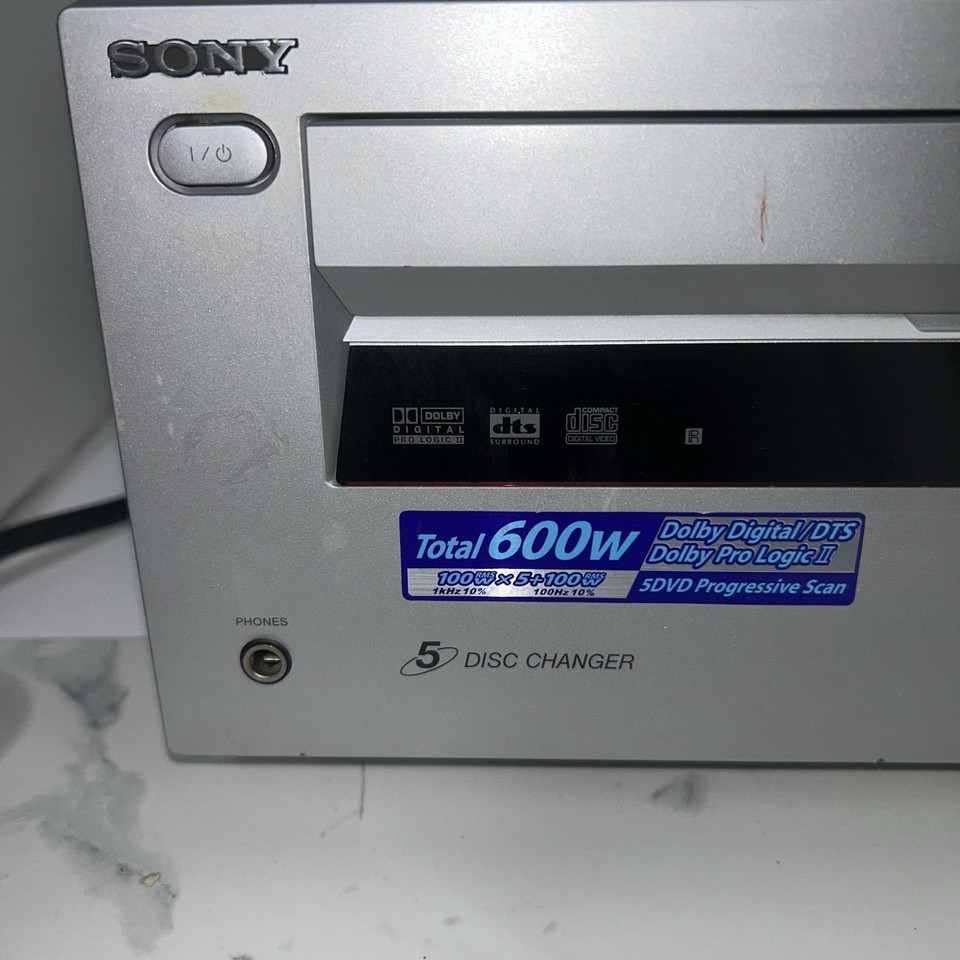 Sony AVD-K800P 5 Disc DVD CD Changer Player 5.1 Ch Home Theater ...