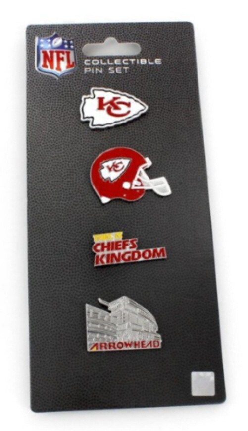 Chiefs Pins NFL Pin Licensed Historical Logo Football Helmet Fan Pride ...