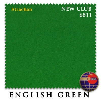 Strachan® 6811 New Club Snooker Table Cloth English Green | eBay