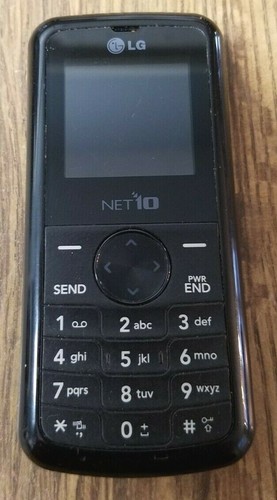 Net 10 Black LG NTLG300GB Bar Cell Phone | eBay