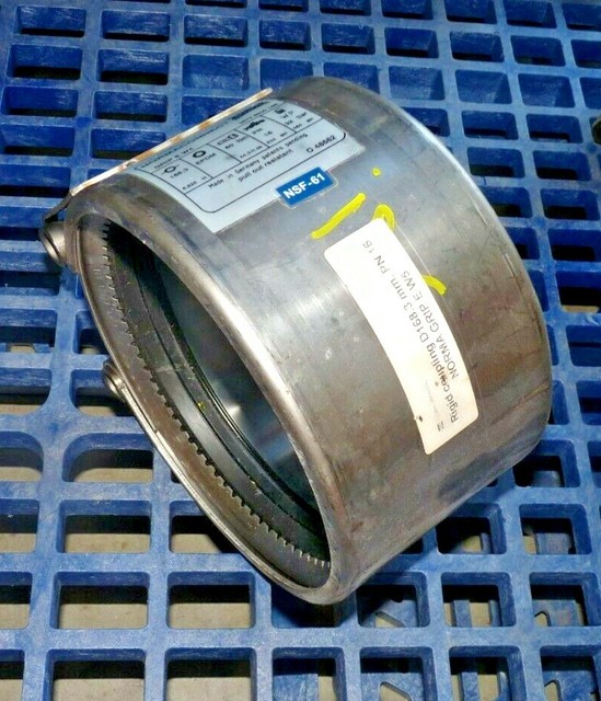 Norma NORMACONNECT Grip E W4 Stainless Steel Pipe Coupling 6.626" Pn16 ...