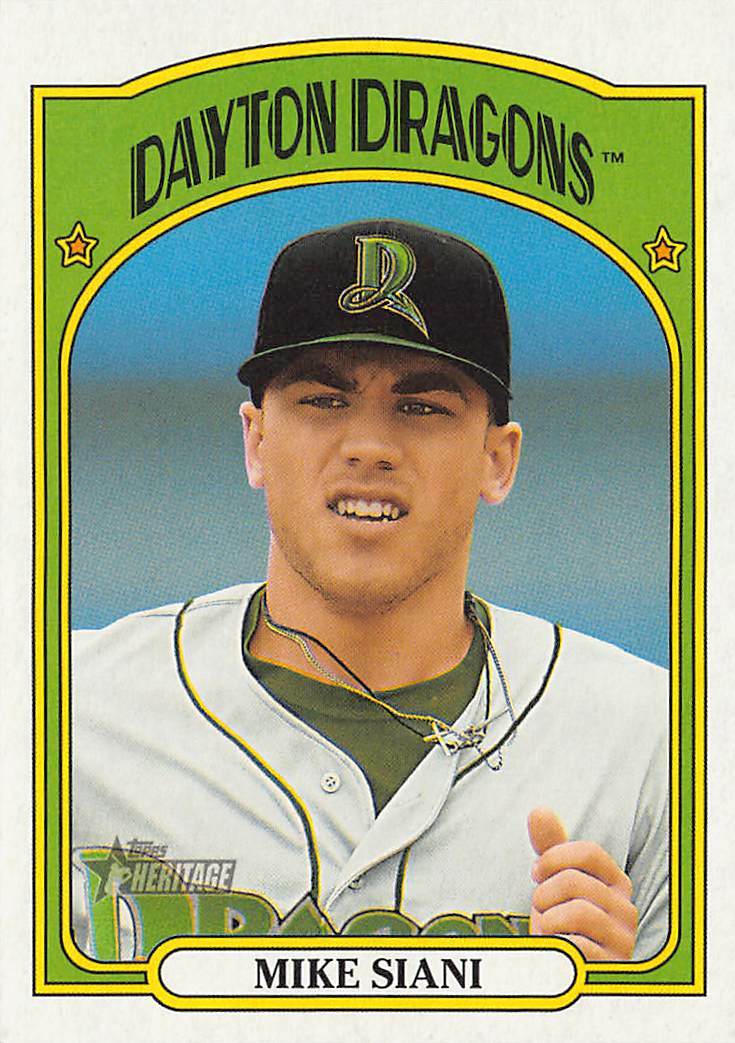 2021 TOPPS HERITAGE MINORS (#153) - MIKE SIANI | eBay
