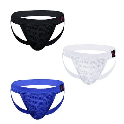 Men Athletic Jockstrap Trunks Sport Underwear Backless Boxers Briefs ...