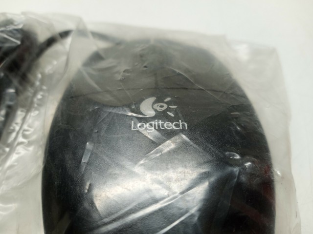 Logitech Desktop Optical LED Ps2 Mouse Black 3 Button Scroll Wheel M ...