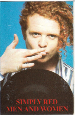 SIMPLY RED - MEN AND WOMEN - 80s ELECTRONIC SYNTH-POP - CASSETTE ALBUM ...
