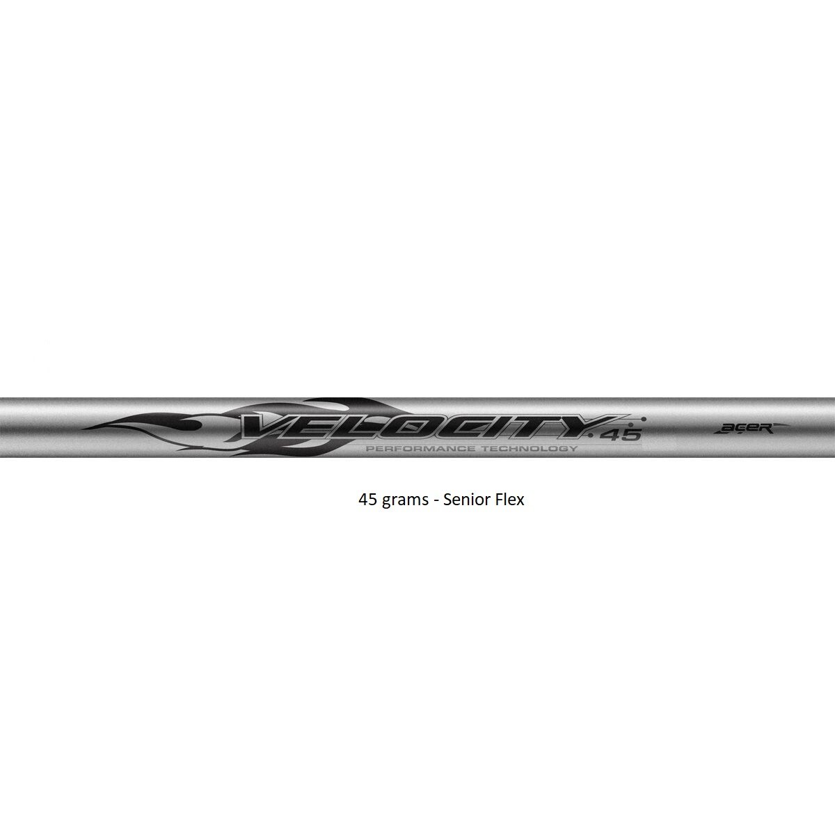 SENIOR FLEX Graphite Driver Shafts with Adapter (Right Handed) and Grip ...