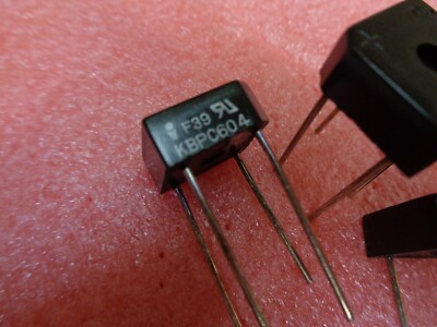 2 x KBPC604 *REAL* INTERNATIONAL RECTIFIER Silicon Bridge Rectifier ...