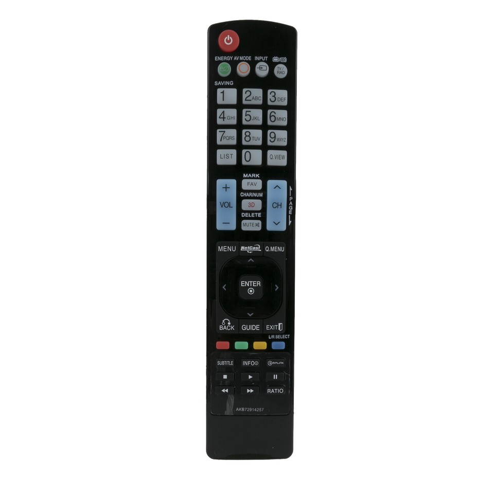 New Remote Control AKB72914257 for LG TV 37LM6200 47LE5510 50PV400 ...