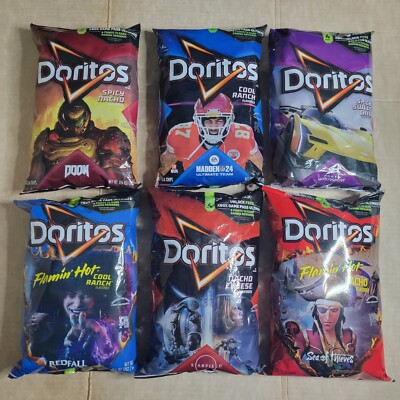 New 2023 Xbox Doritos Chips SPECIAL DOOM STARFIELD REDFALL MADDEN FORZA ...